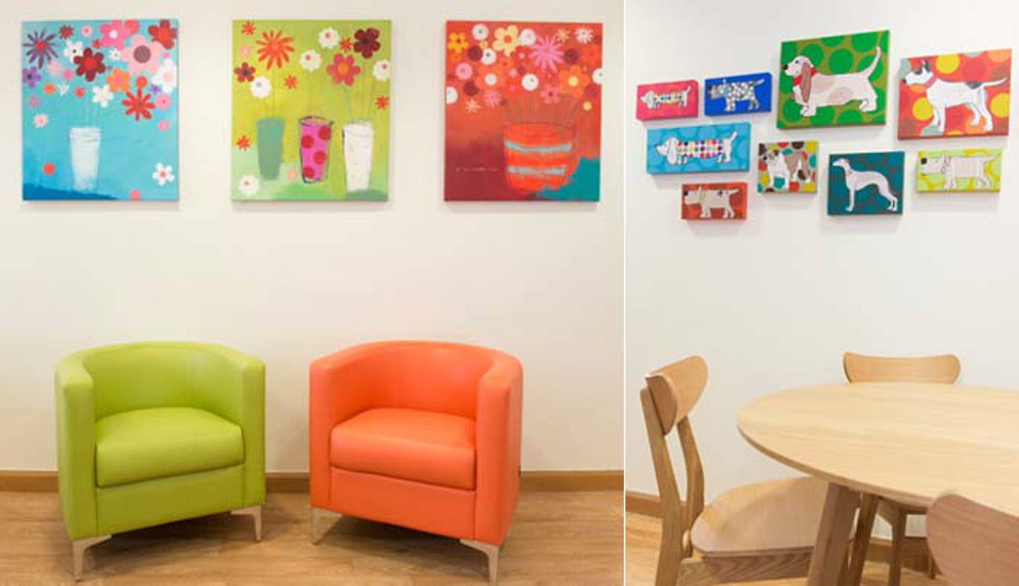 Children's Hospital: Parents' room - artlink - Oxford University Hospitals