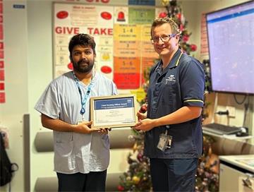 OUH Healthcare Support Worker receives NHS England Chief Nursing ...