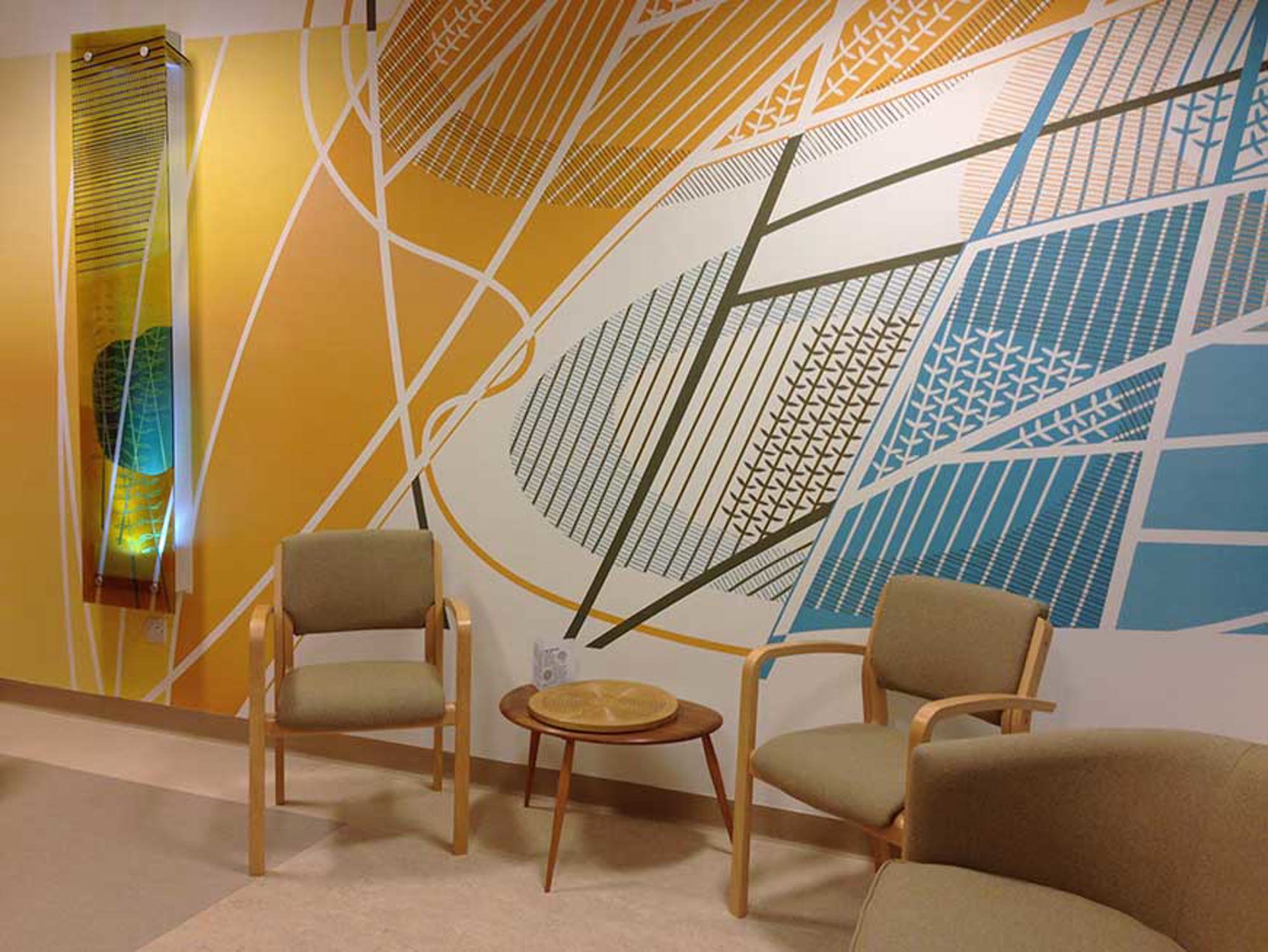Churchill Hospital: Cancer Centre entrances and reception - artlink ...
