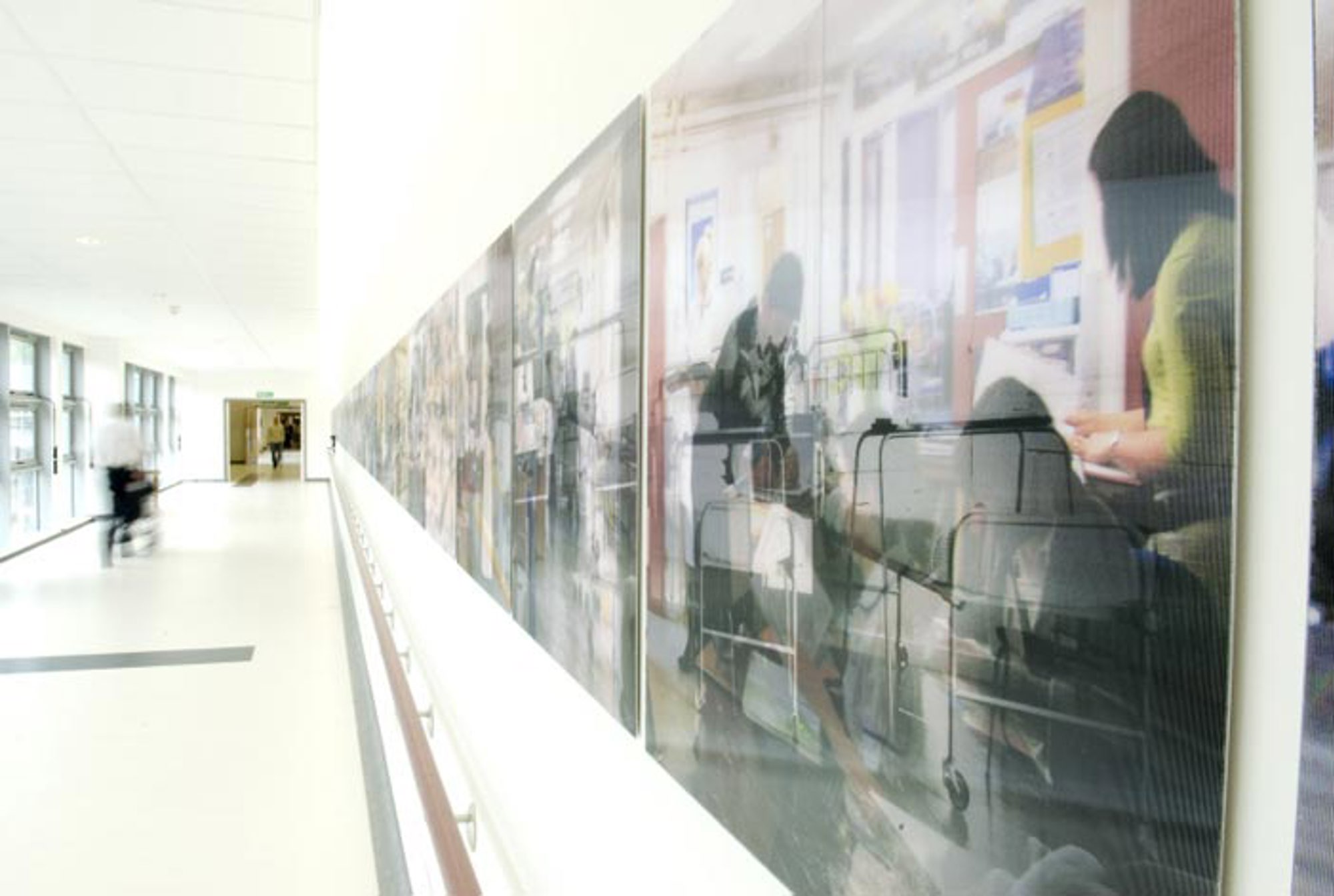 Churchill Hospital: Cancer Centre corridors - artlink - Oxford ...